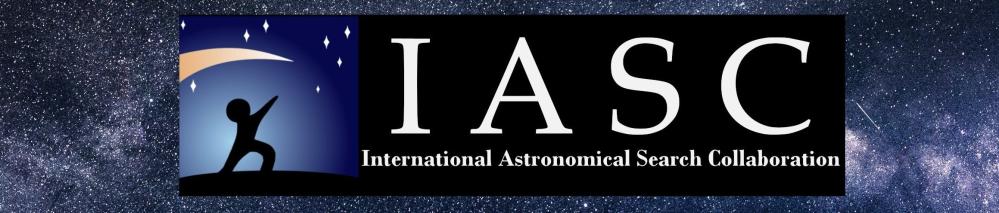 Research | IASC's Asteroid Search | Zooniverse - People-powered research